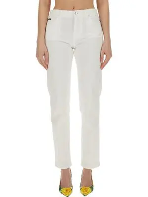 Dolce & Gabbana Jeans In Denim - White