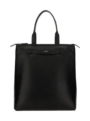 Dolce & Gabbana Leather Shopping Bag - Black