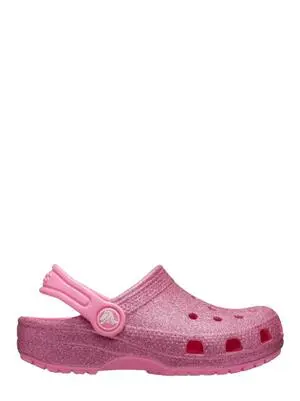 CROCS Classic Glitter Clogs - Pink