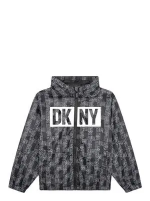 Dkny Windbreaker Jacket - Black