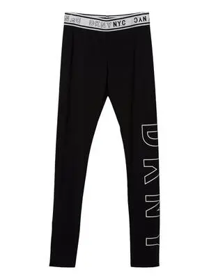 Dkny Leggings Con Stampa - Black