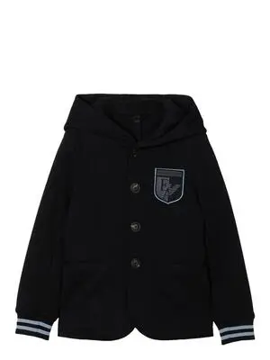 Emporio Armani Jacket With Logo - Blue
