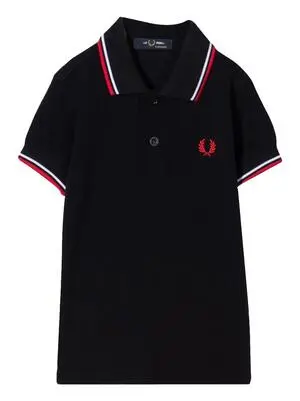 Fred Perry Cotton Shirt - Blue