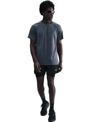 Nike Dri-fit Adv Short-sleeve Running Top - Thunder Blue