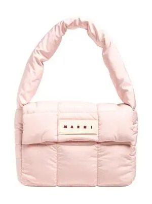 Marni Quilted Puffer Shoulder Bag - 00c18 Cinder Rose