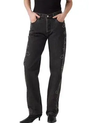LEVI'S 501® '90s Straight Leg Jeans - Bejeweled