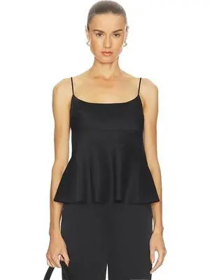 Theory Curve Cami Top - Black