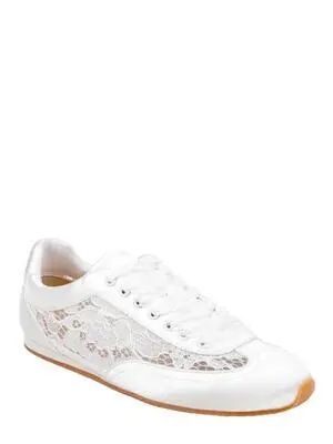 Badgley Mischka Inez Low-profile Sneaker - Ivory Lace