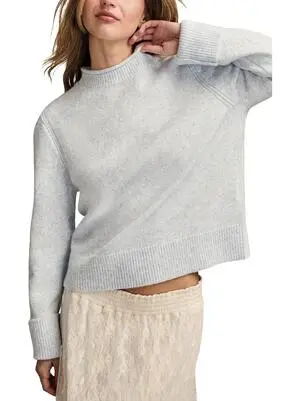 Lucky Brand Roll Neck Long Sleeve Sweater - Heather