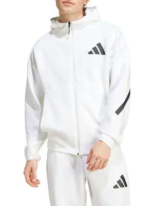 Adidas Z.n.e. Full Zip Hoodie - White