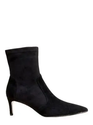 MI/MAI Ophelia Pointed Toe Ankle Boots - Black