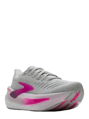 Brooks Glycerin Max 2 Hybrid Running Shoe - Oyster/argyle/cyber Pink