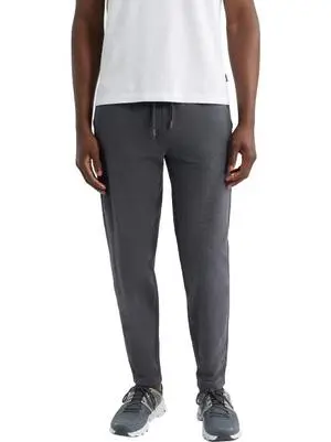 Mack Weldon Ace Stretch Cotton French Terry Sweatpants - Charcoal Heather