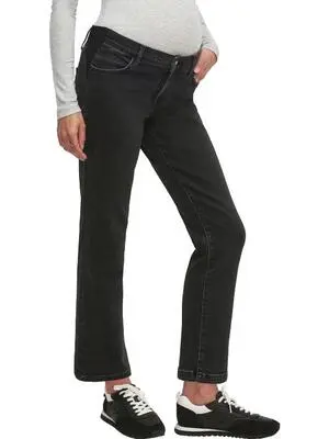 FAVORITE DAUGHTER The Otto Mama Relaxed Straight Leg Maternity Jeans