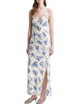 Rag & Bone Larissa Floral Print Maxi Dress - Light Floral