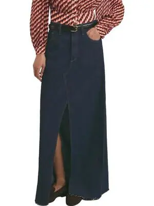 FAVORITE DAUGHTER Sunny Denim Maxi Skirt