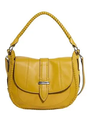AIMEE Willow Convertible Leather Shoulder Bag - Marigold
