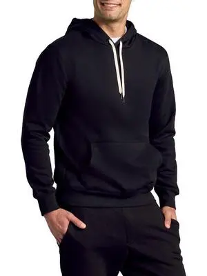 True Classic Fleece Pullover Hoodie - Black