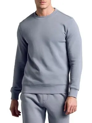 True Classic Fleece Crewneck Sweatshirt - Dusty Blue