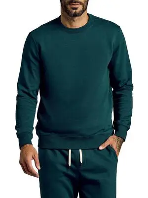 True Classic Fleece Crewneck Sweatshirt - Emerald Green