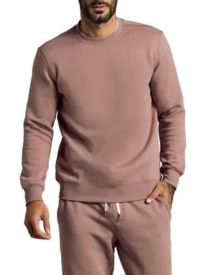 True Classic Fleece Crewneck Sweatshirt - Slate Mauve