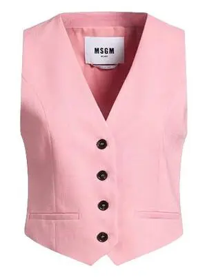 MSGM Tailored Vest - Pink