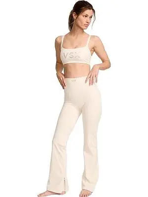 Victoria's Secret VSX Wintertech™ Flare Leggings White,ivory