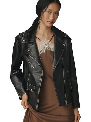 Blanknyc Faux Leather Moto Jacket - Black