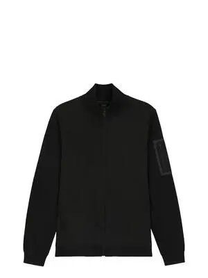 HUGO BOSS BR Zip-fastening Sweatshirt - Black
