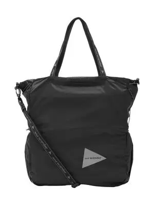 AND WANDER Sil Tote Bag - Black