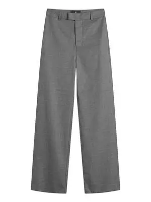REPRESENT Wool Straight Leg Pant - Grey