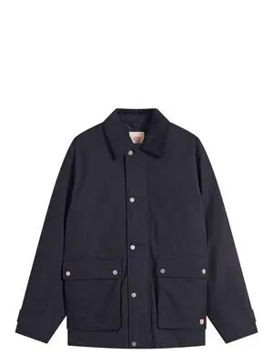 Armor Lux Quilted Work Jacket - Rich Navy