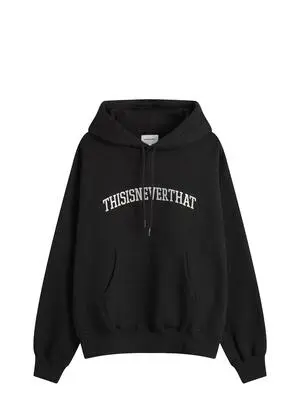 THISISNEVERTHAT Arch Logo Hoodie - Black