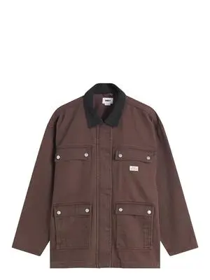 Obey Fritz Jacket - Chocolate Faded Wash