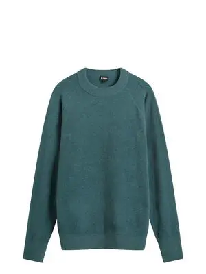 GOLDWIN Mesh Pile Crew Sweatshirt - Moss Agate