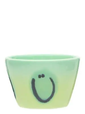 FRIZBEE CERAMICS Super Cup Kawaii 75ml - Light Green Pomme Gradient Smile