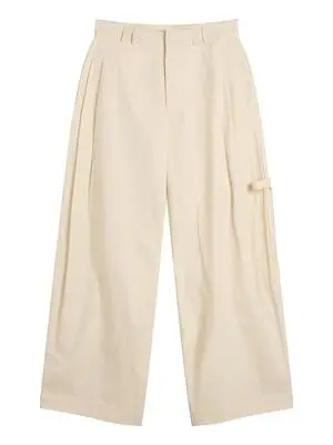 DEIJI STUDIOS Tab Trousers - Off White
