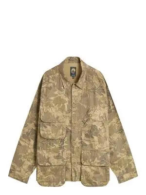 BRAIN DEAD Twill Military Shirt Jacket - Leaf Camo