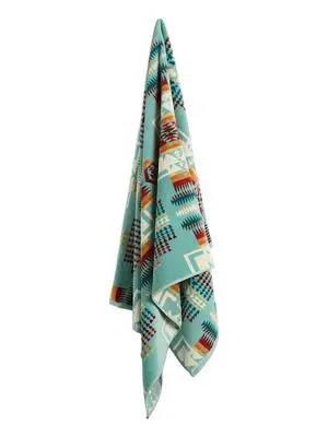 Pendleton Jacquard Bath Towel - Aqua