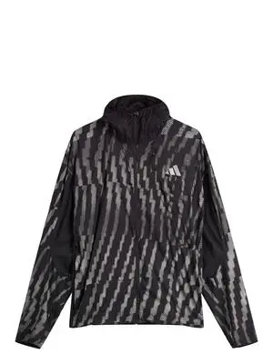 ADIDAS RUNNING Adi365 Running Reflective Jacket - Black/reflective Silver