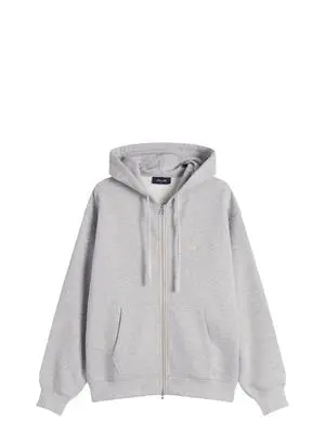 DIME Friends Zip Hoodie - Heather Grey