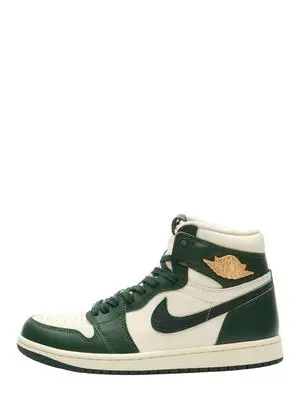 JORDAN 1 Retro Hi Og W Sneaker - Pale Ivory/pro Green-fir/coconut Milk