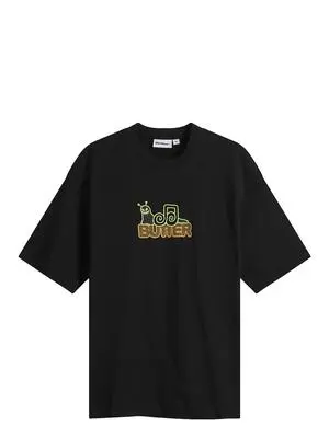 BUTTER GOODS Snail T-shirt - Black