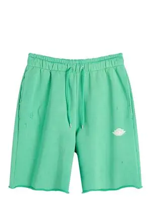 JORDAN Rare Air Pullover Fleece Short - Stadium Green/sail