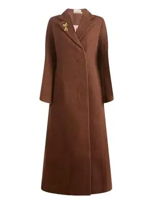 ALEMAIS Court Coat - Chocolate