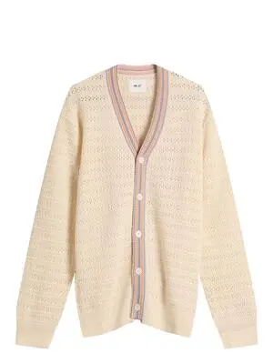 Nn07 Josh Textured Knit Cardigan - Ivory