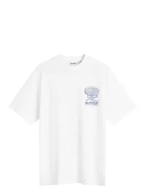 BUTTER GOODS Terrain T-shirt - White