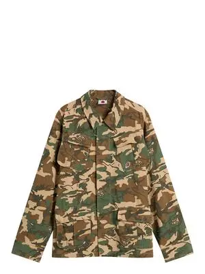 ICECREAM Running Dog Jungle Fatigue Field Jacket - Camo