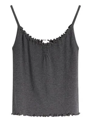 DEIJI STUDIOS Flounce Tank - Grey