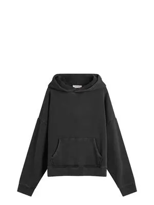 ENTIRE STUDIOS Heavy Organic Cotton Jersey Hoodie Washedblack